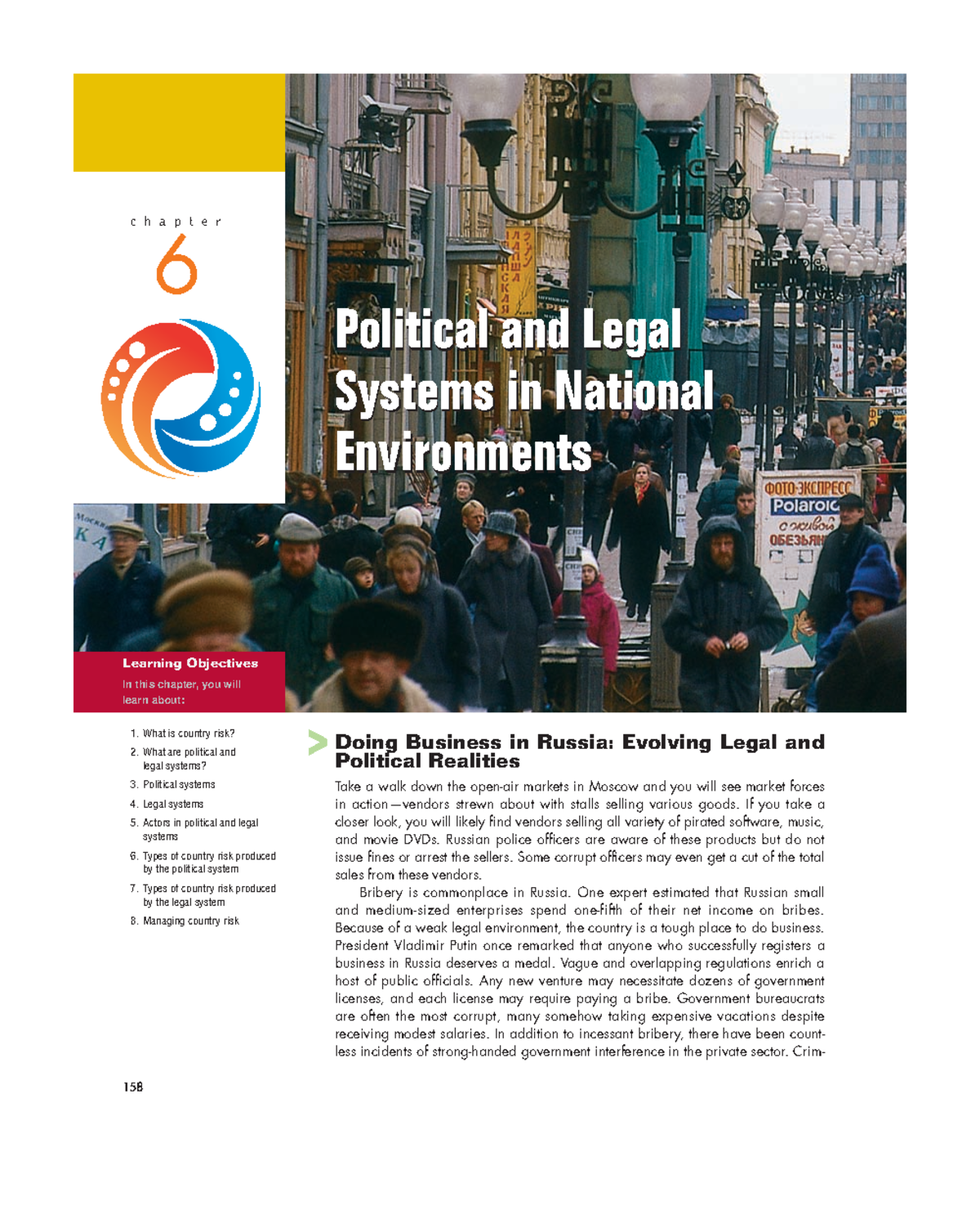 Chapter 6: Political & Legal Systems in National Environments Analysis ...