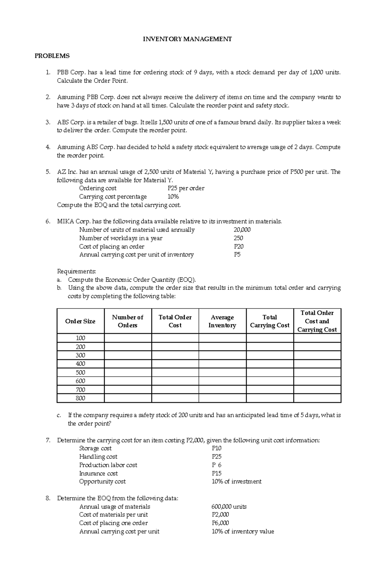 Inventory Management Problems and Solutions: A Comprehensive Guide ...