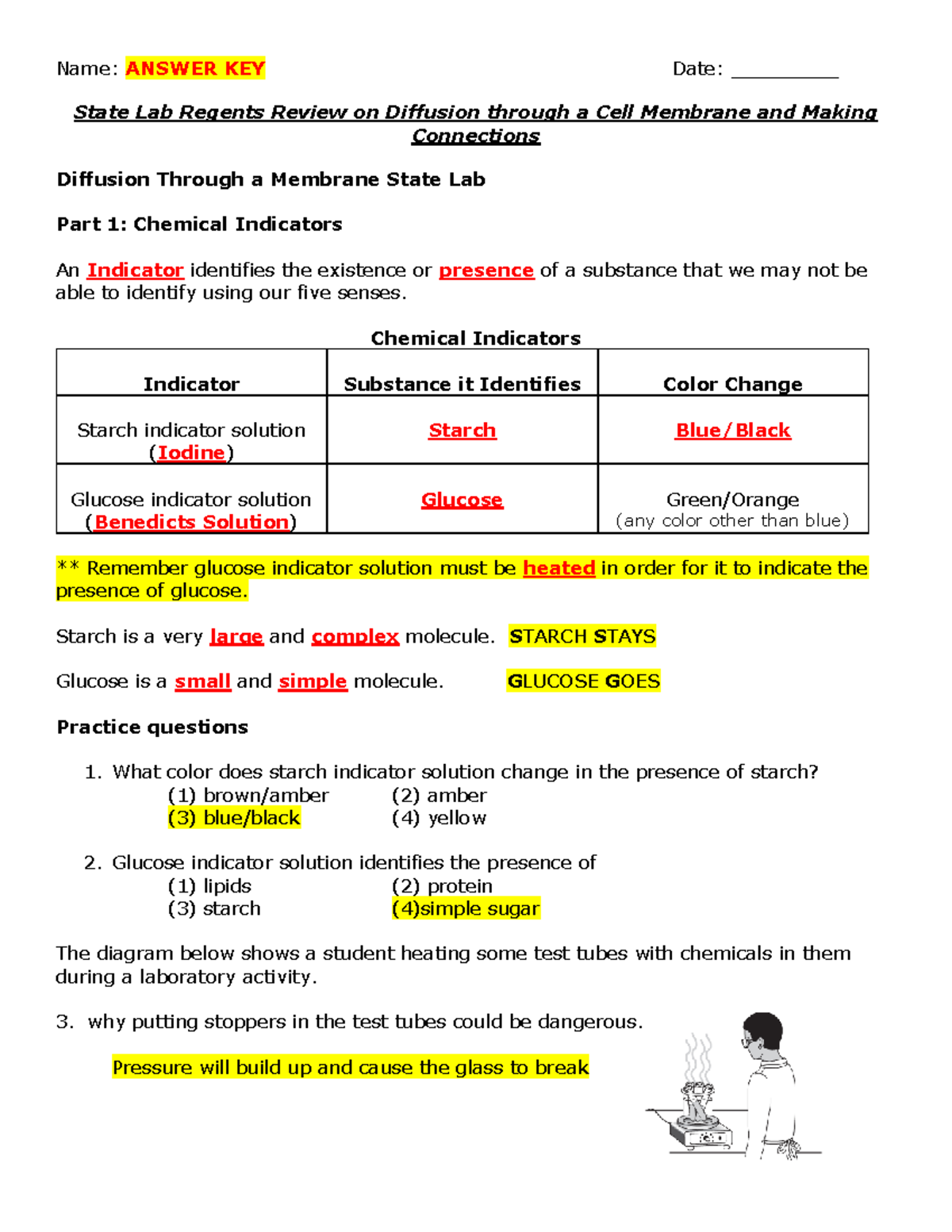 Making Connections: Body Systems Lab & Pulse Rate Analysis (State Lab ...