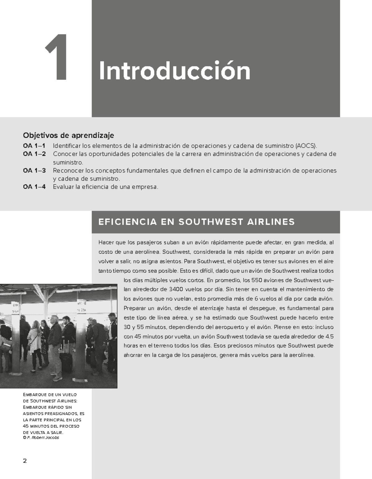 Administración de Operaciones y Cadena de Suministro (AOCS) - Capítulo 1 - Studocu