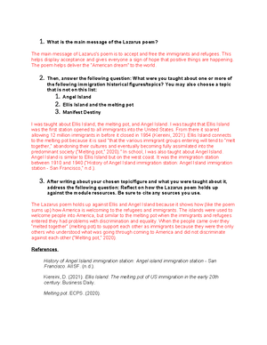 HIS 217 - unit 1 - Recycling or Repeating of Historical Discourses ...
