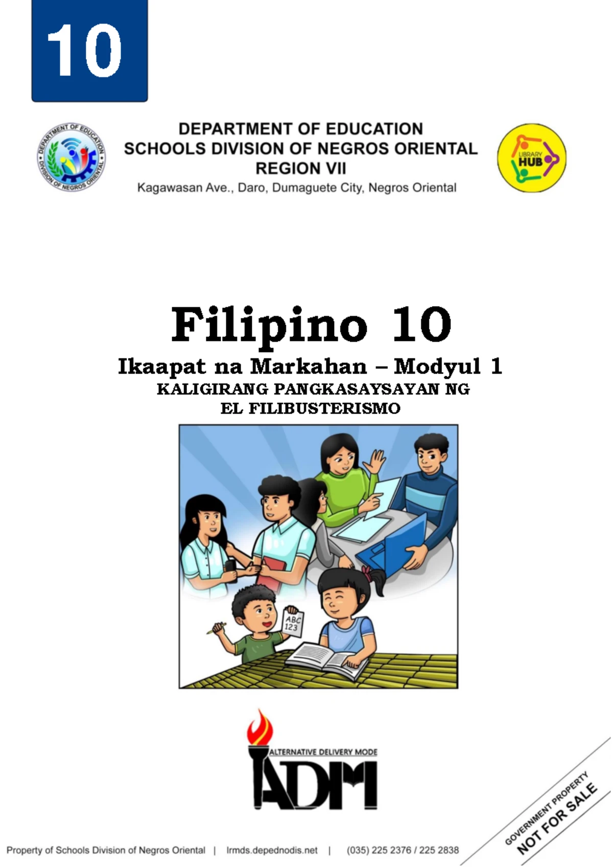 Filipino 10 Module 4 Quarter 1 Edited - 10 Filipino Unang Markahan ...