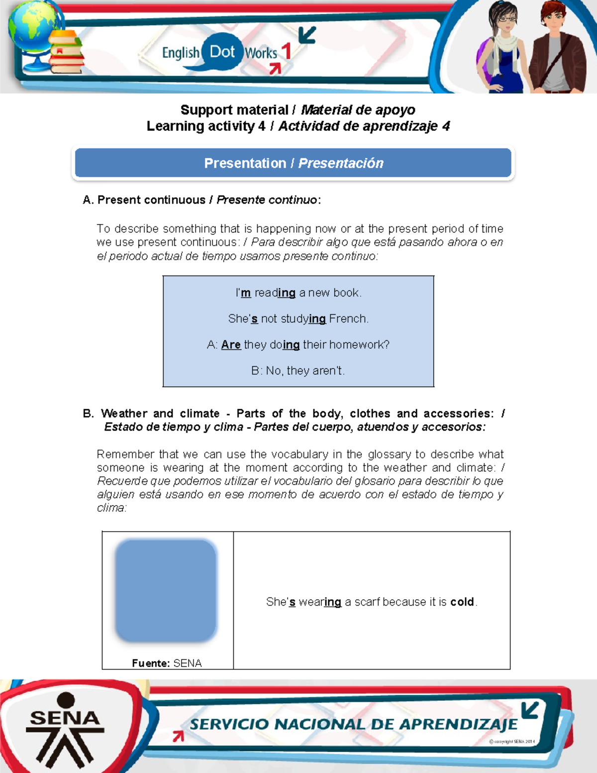Doc apoyo-AA4 - apoyo - Support material / Material de apoyo Learning ...