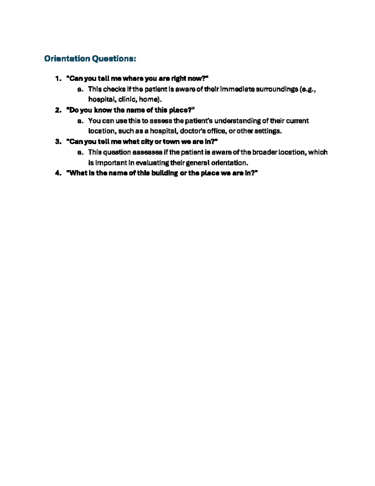 Oriented questions - Summary Il mio spazio nel mondo. Geografia per la ...