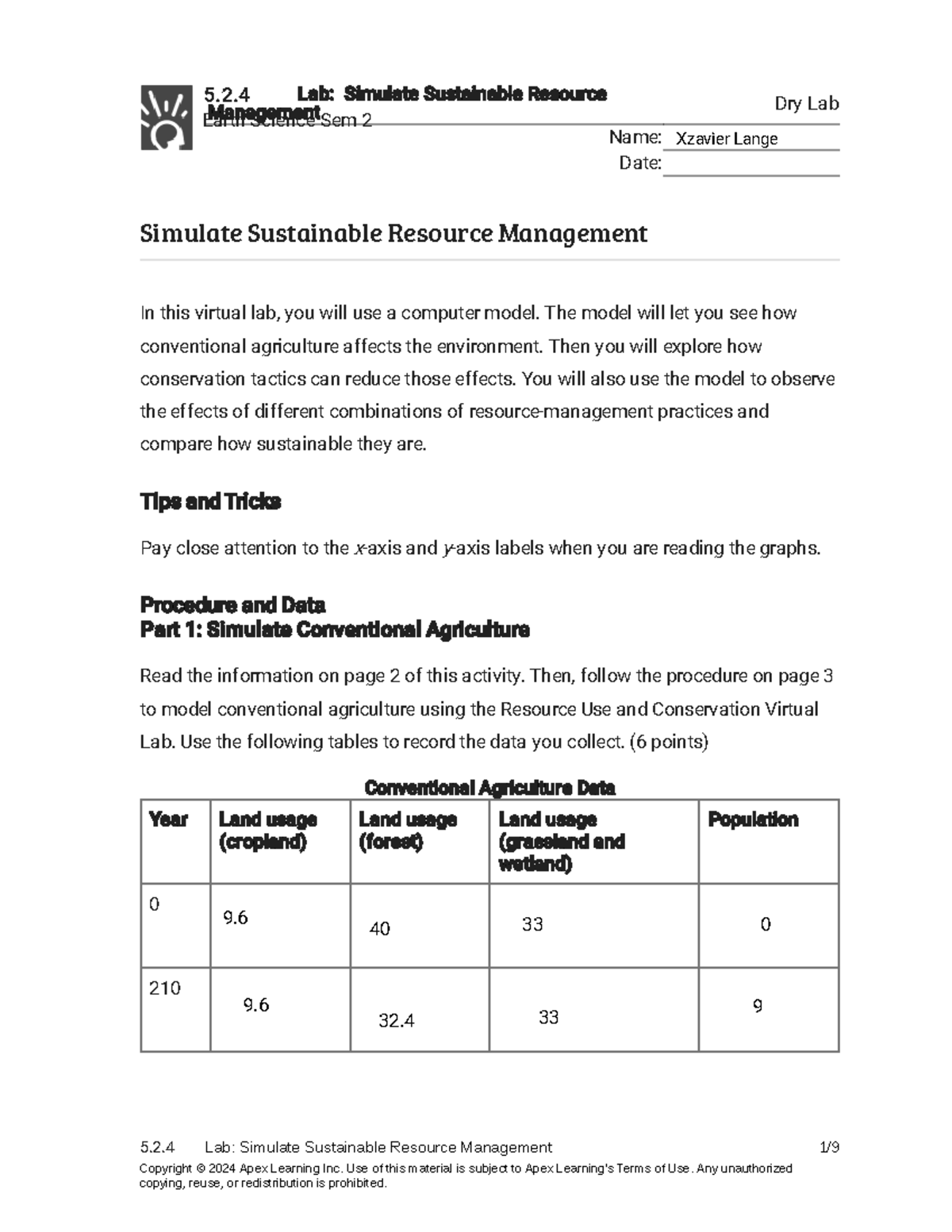 5.2.4 Lab: Sustainable Resource Management Simulation in Earth Science ...