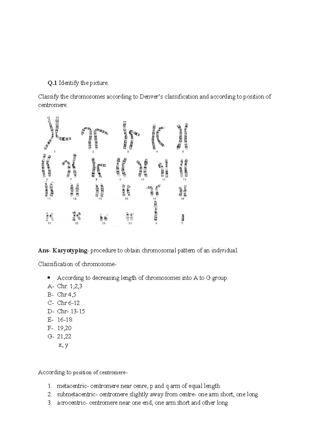 6. DK Genetics Clinical Cards - Questions & Answers on Chromosomes ...