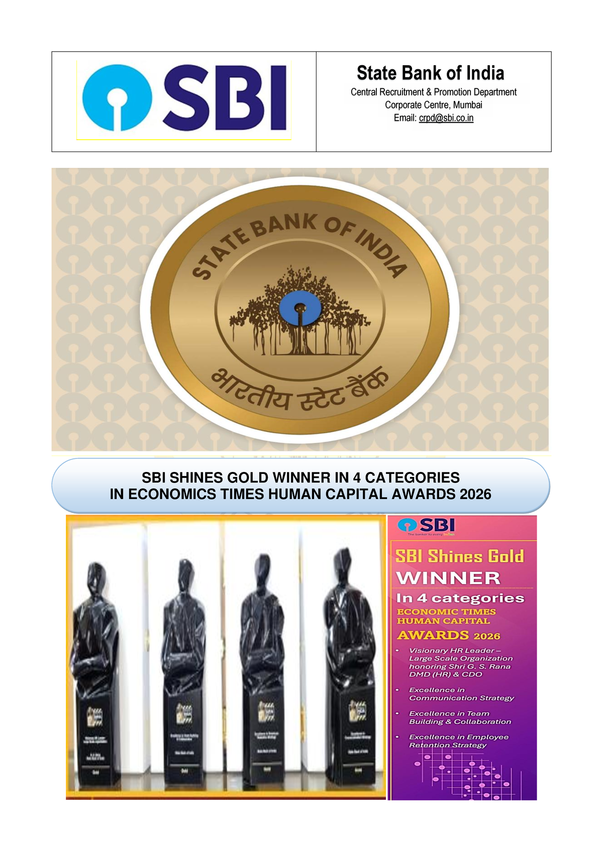 SBI Specialist Cadre Officer Recruitment 2026: Lead Business Analyst ...