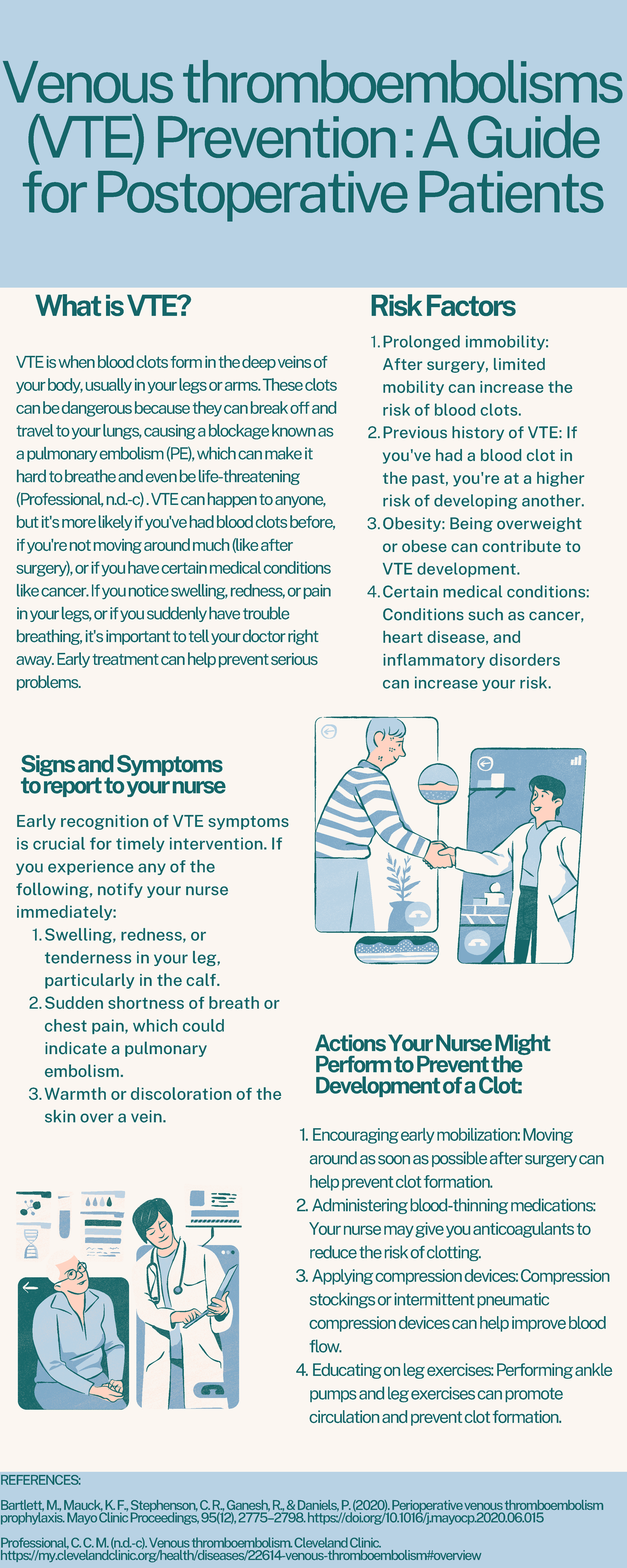 VTE Handout - Venous thromboembolisms (VTE) Prevention : A Guide for ...