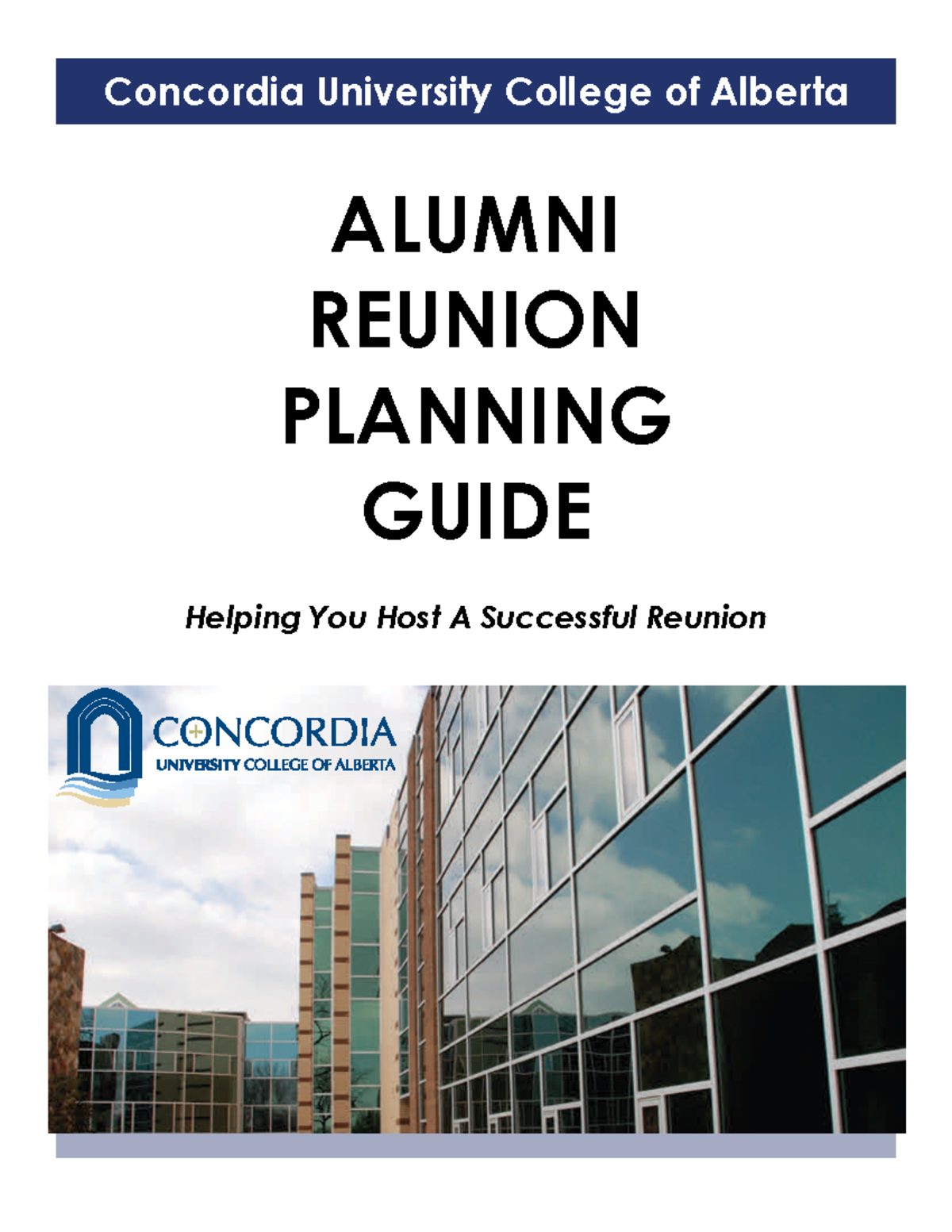 guide for reunion party - ALUMNI REUNION PLANNING GUIDE Helping You ...