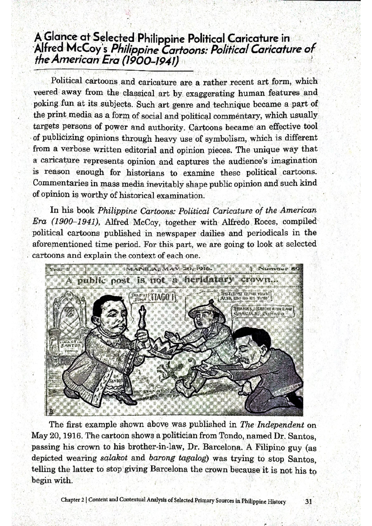 RIPH 1.2: Analyzing Political Caricatures of the American Era in the ...