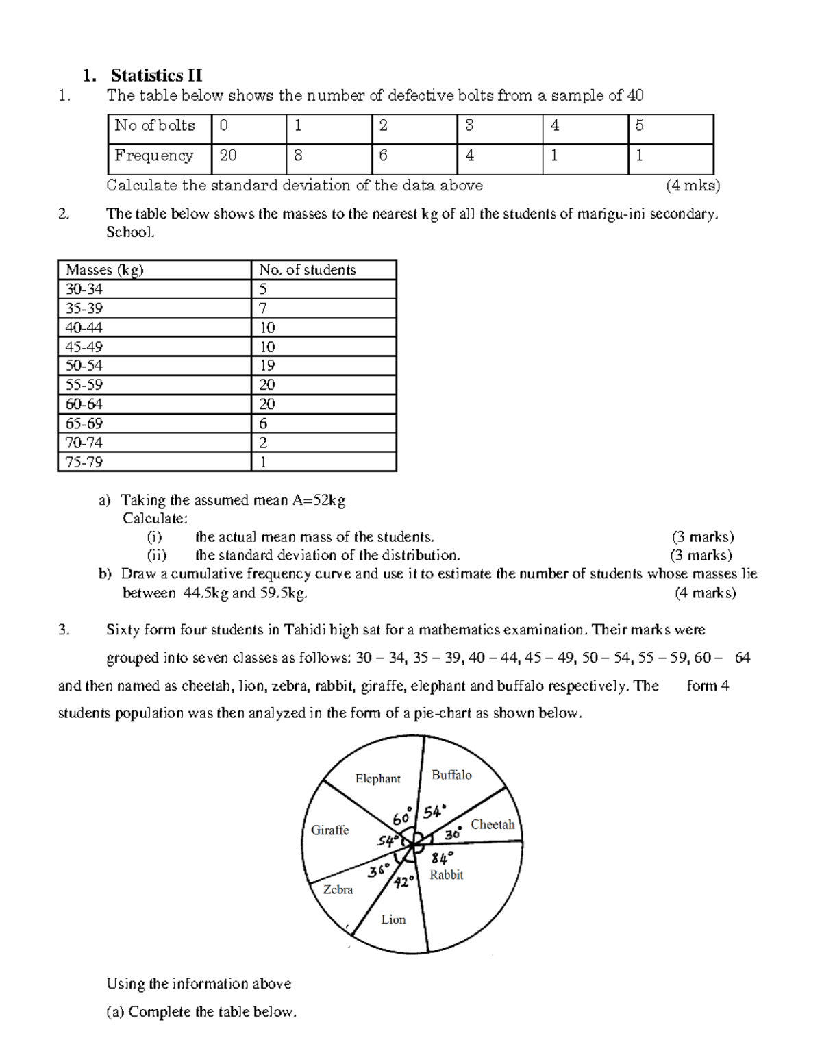 Statistics II - Comprehensive Guide to Standard Deviation and Data ...