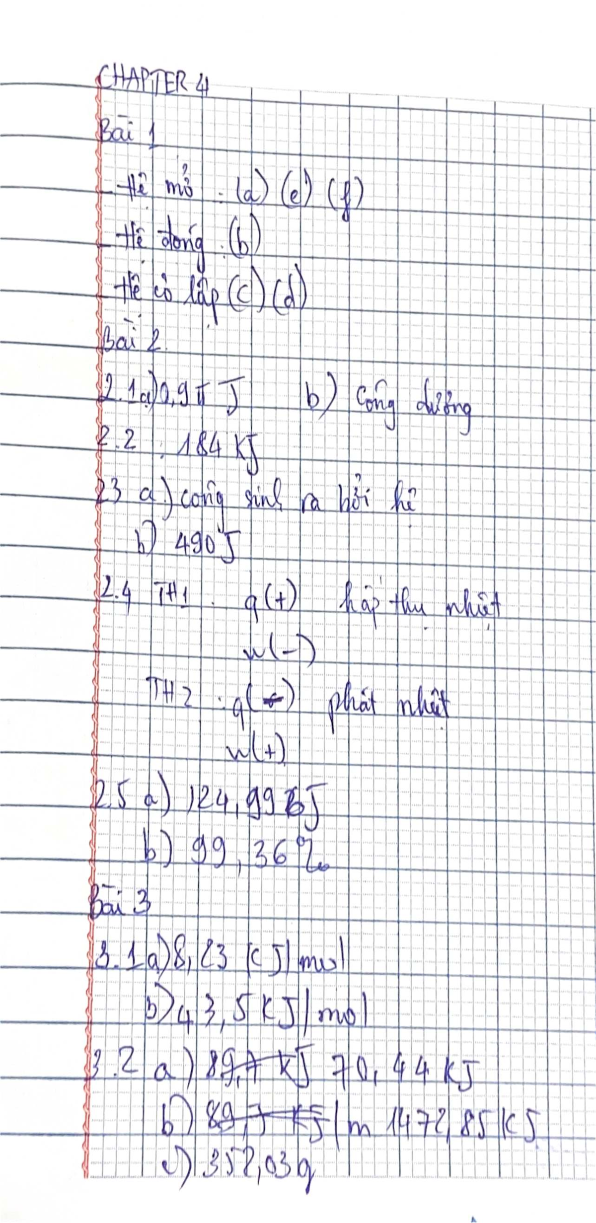 CHAPTER 4: Thermodynamics Concepts and Calculations - Studocu