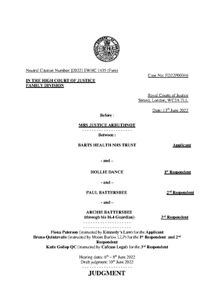 R V Wilson [1996] - Court of Appeal Decision on Consent in Assault ...