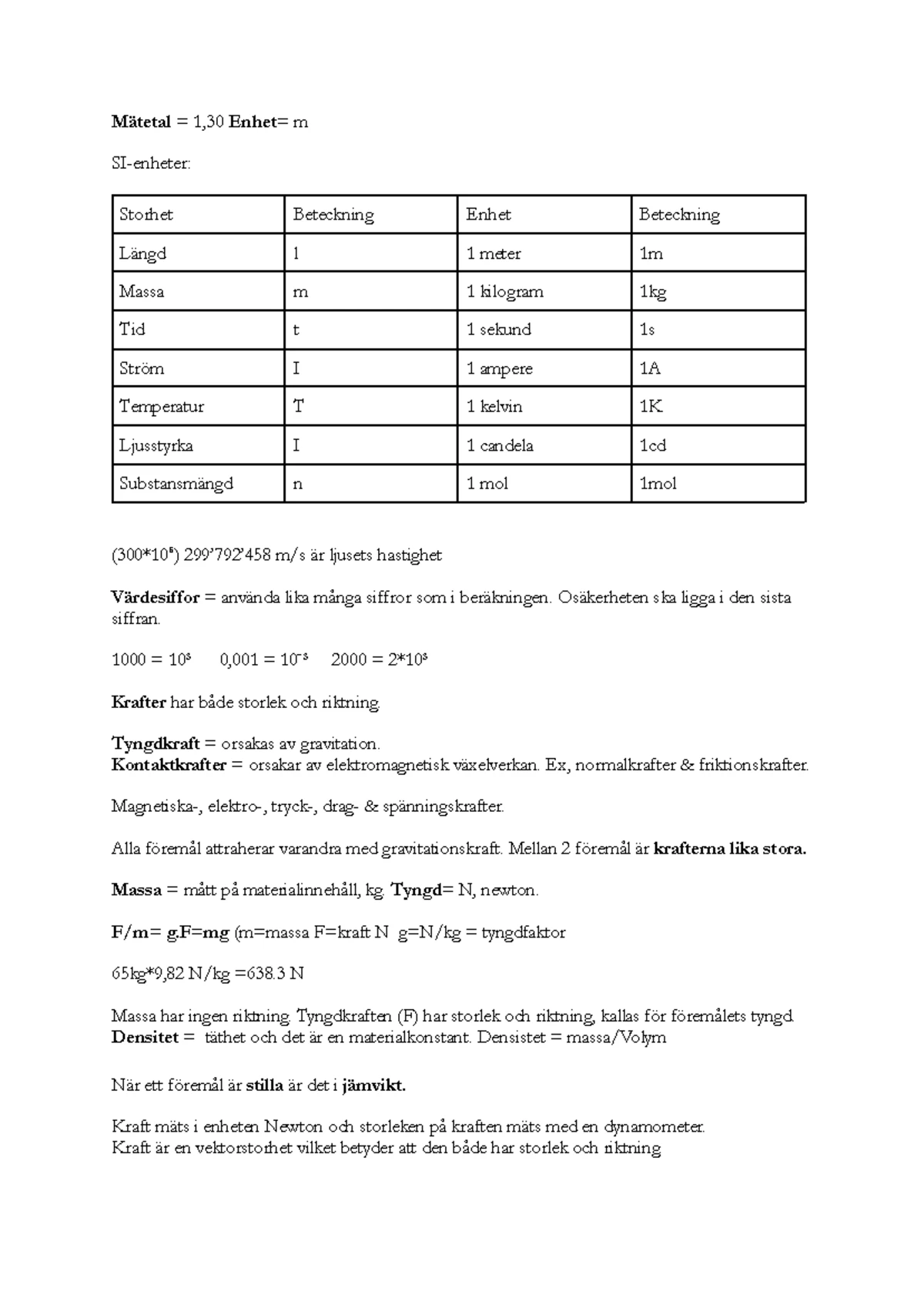 Lab2 Elektricitet och kretsar: Fysik 1 Laboration - Studocu