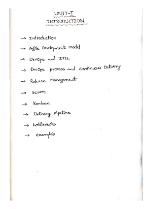 Internet of Things EC600OE: Detailed Notes on IoT Fundamentals - Studocu