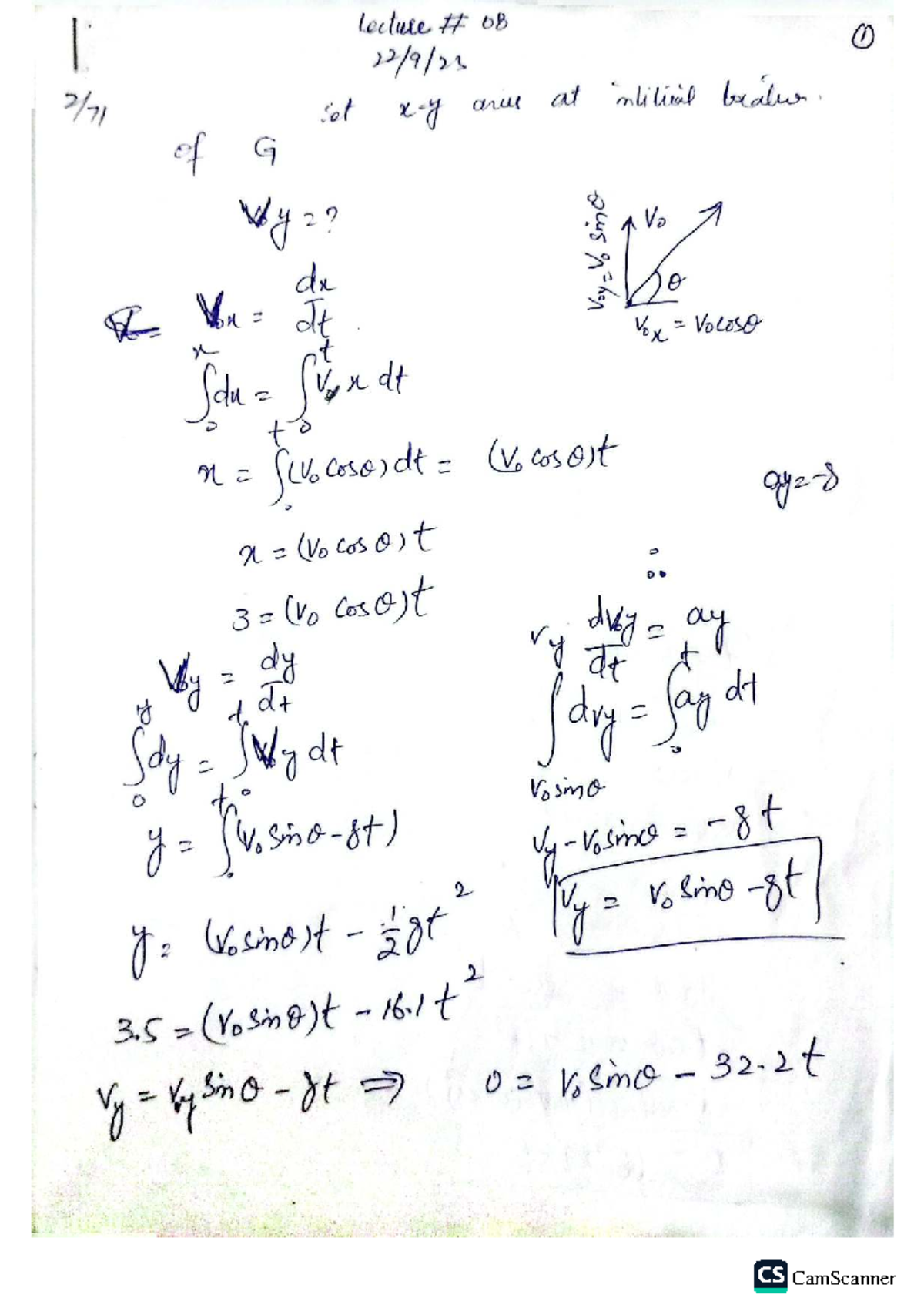 Lecture 08 - Set Arus at Initial Beatur of G Vy 2 - Studocu