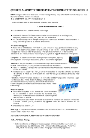 Detailed Lesson Plan in Technology and Livelihood Education in - Objectives At the end of 60 ...