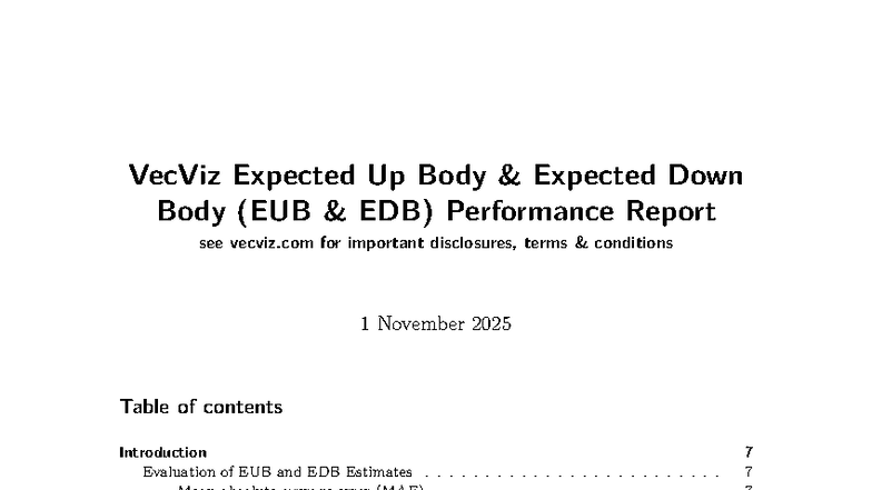 VecViz EUB & EDB Performance Report (Analytics) - Nov 2025 - Studocu