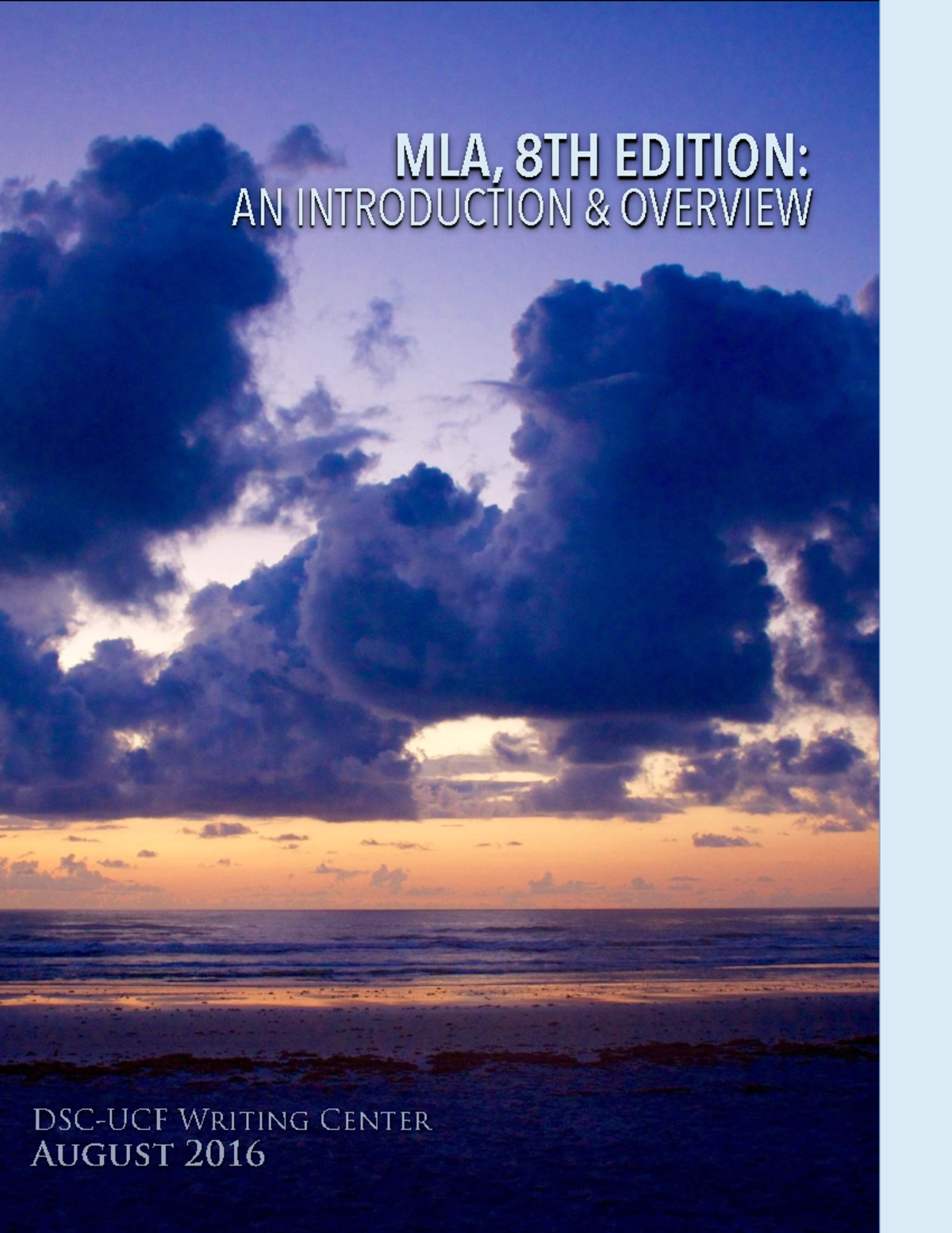 MLA 8th Edition: Key Guidelines and Overview for Students - Studocu