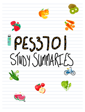 [Solved] Design an outline for a first term PE program considering your ...