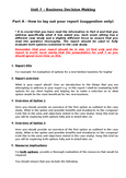 Unit 7 Business Decision Making - Level 3 - Further Education College ...