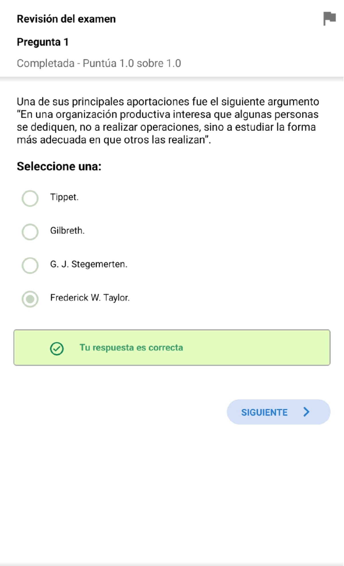 Examen Sem 1: Administración de Procesos - Preguntas y Respuestas - Studocu
