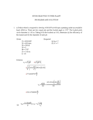 PPE - problems - POWER PLANT ECONOMICS AND VARIABLE LOAD PROBLEM 135 excess of base load plant ...