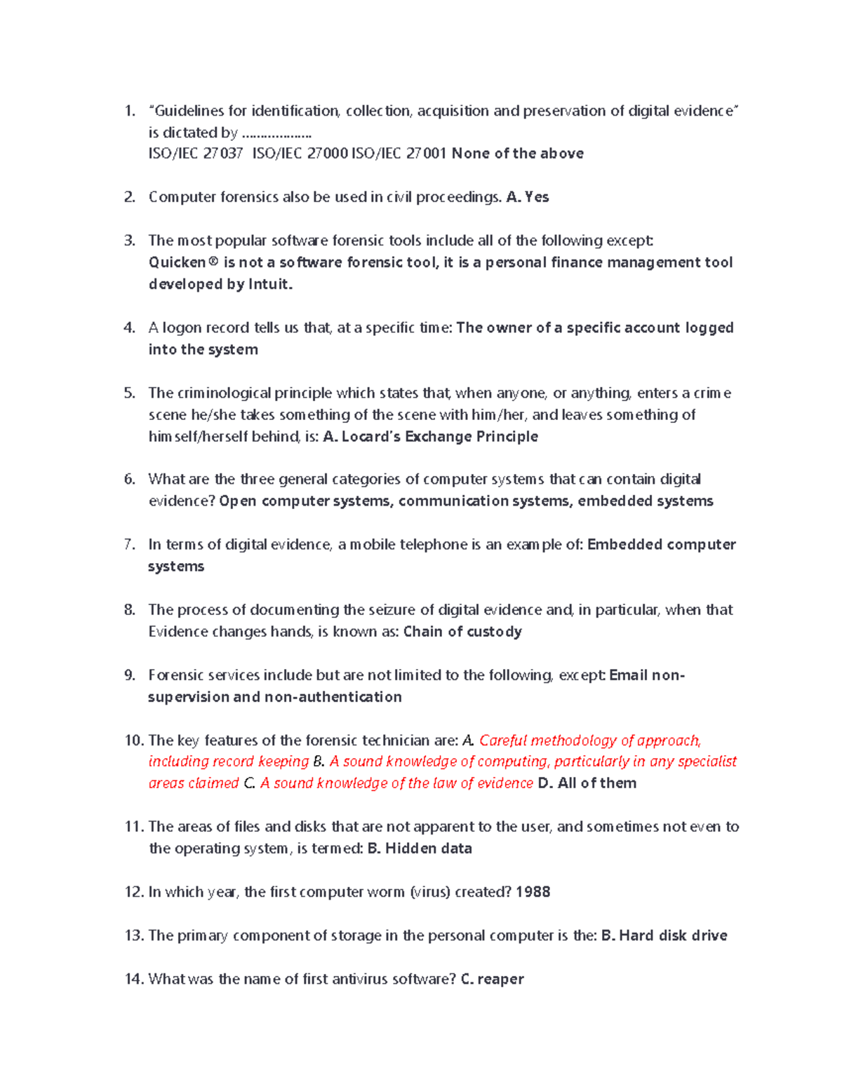 Digital Evidence Guidelines: Identification and Preservation Essentials ...