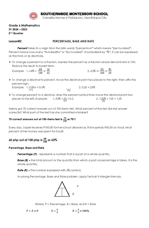 HELE 6 - 2ND QTR - Lesson 2 - Intro to Basic Electricity Concepts - Studocu
