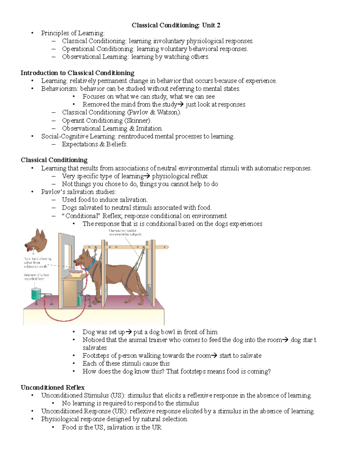 03.01 Classical Conditioning - 03 Classical Conditioning Scenario #1 ...