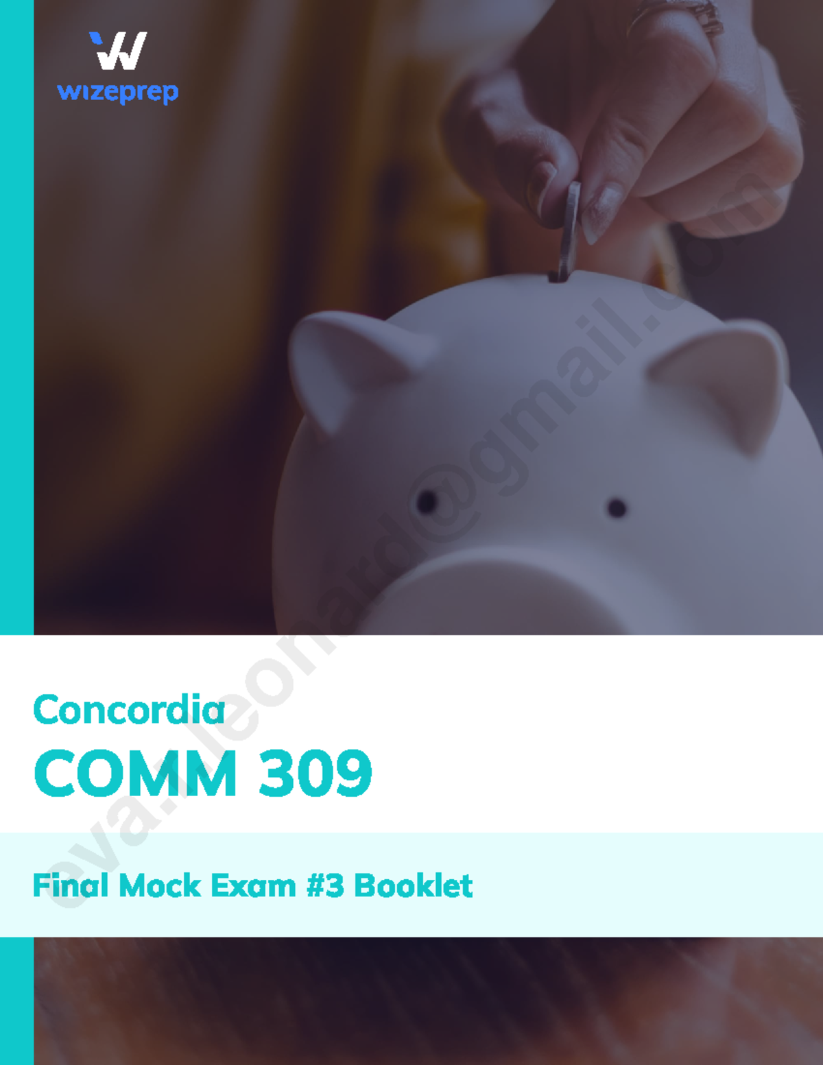 COMM 309 Final Mock Exam Review Guide - Studocu