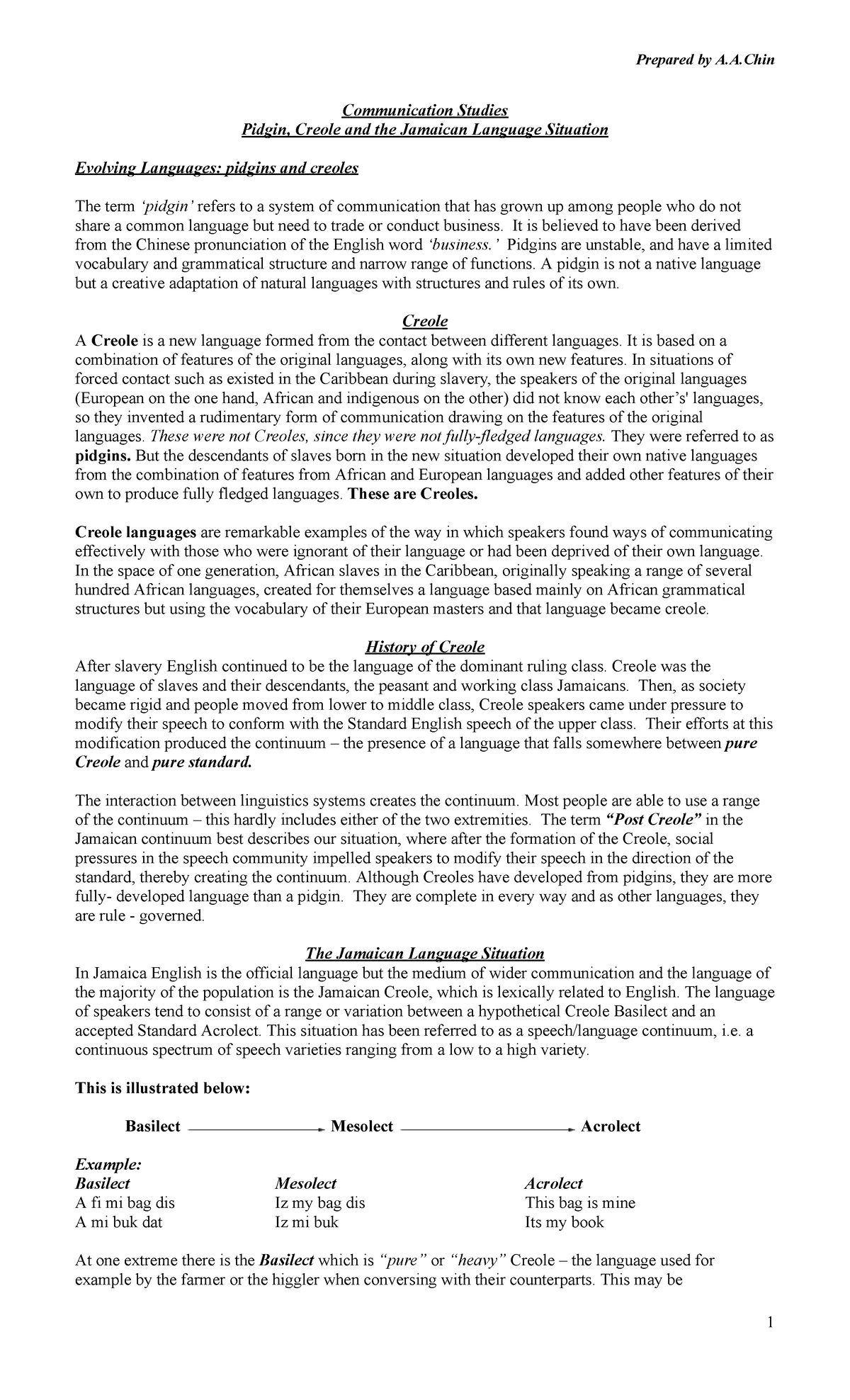 CSEC English B Poems-Thematic Concerns - CSEC English B: Poem Themes ...