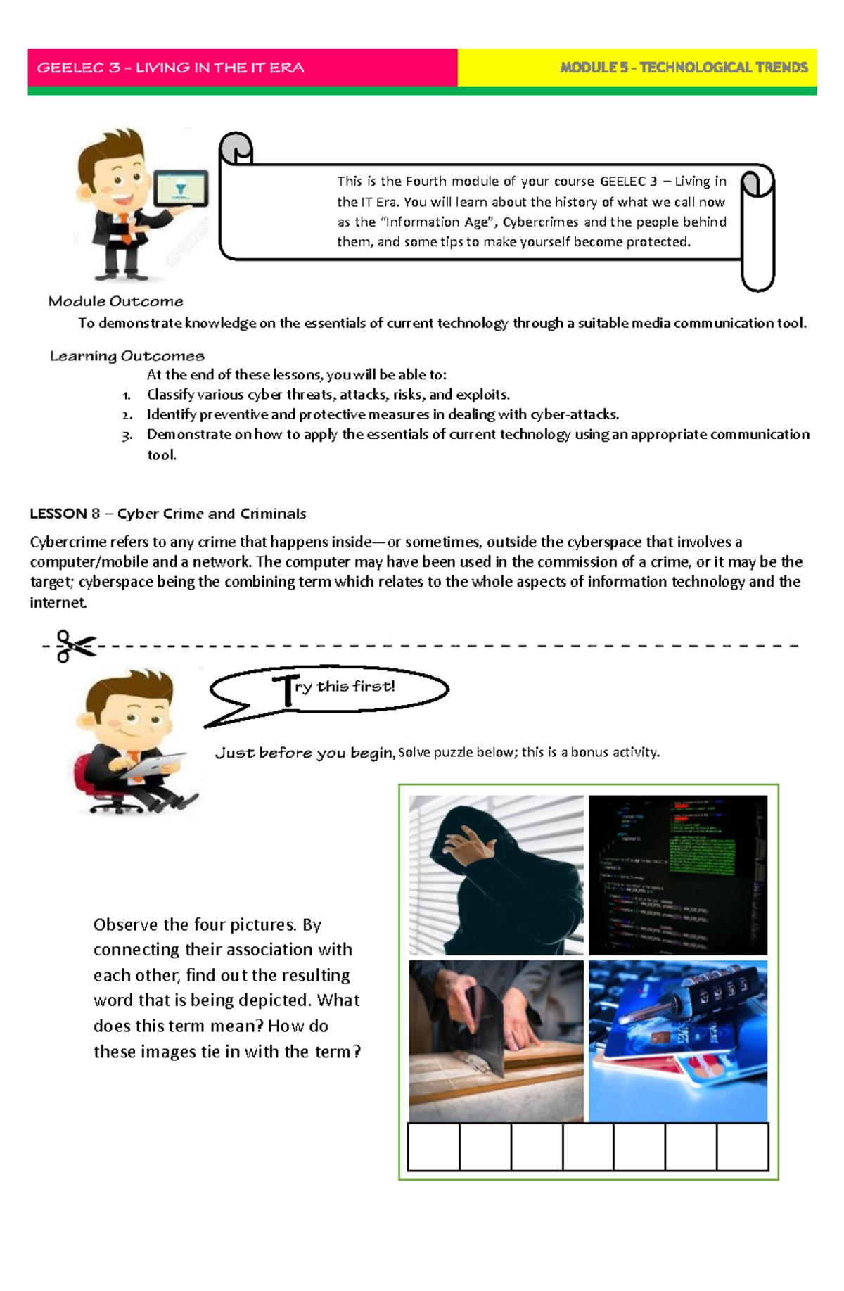 Living-IN-THE-IT-ERA- Module-4 - Solve puzzle below; this is a bonus ...