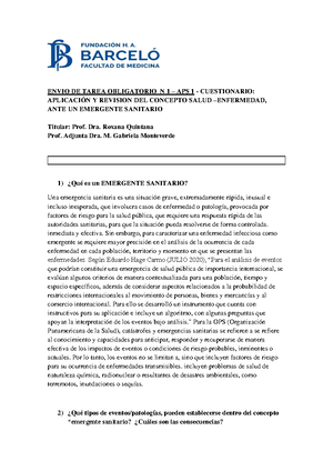 APS 1 capítulo - Pregrado - APS I ATENCIÓN PRIMARIA DE LA SALUD I ...