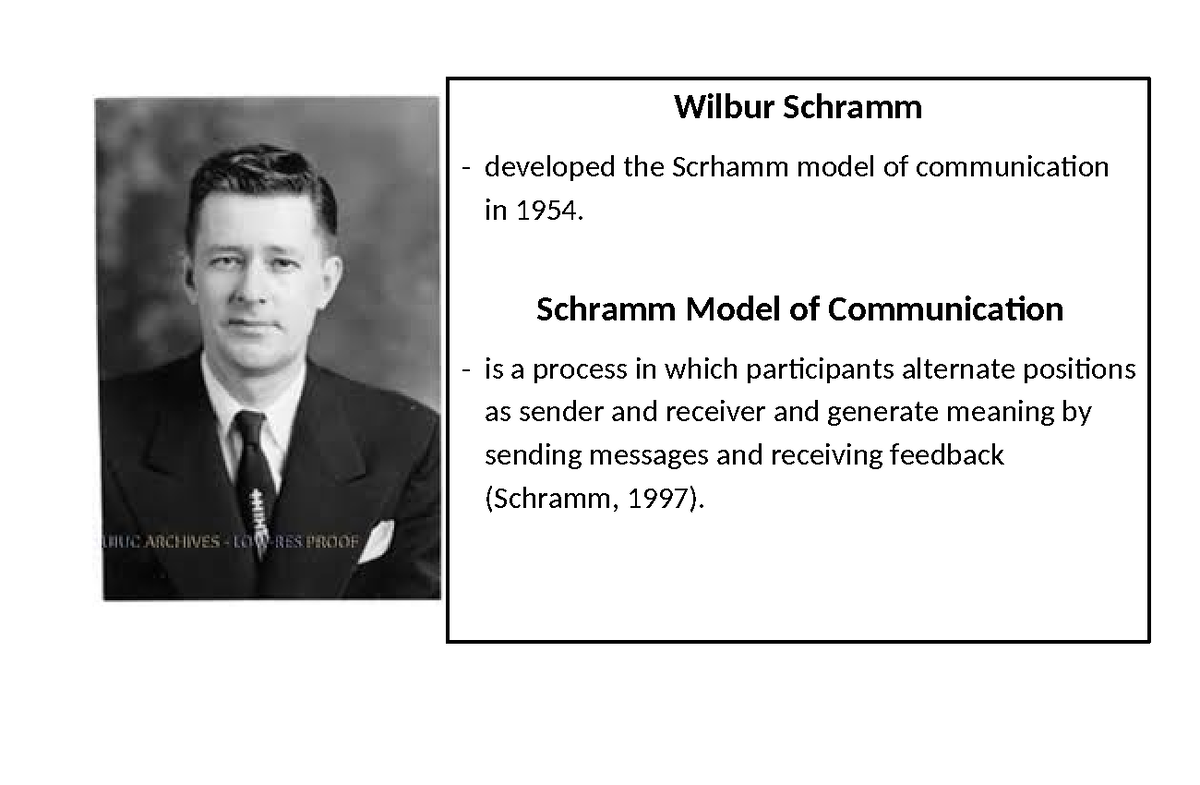 G4 - two way communicative process - English - Wilbur Schramm ...