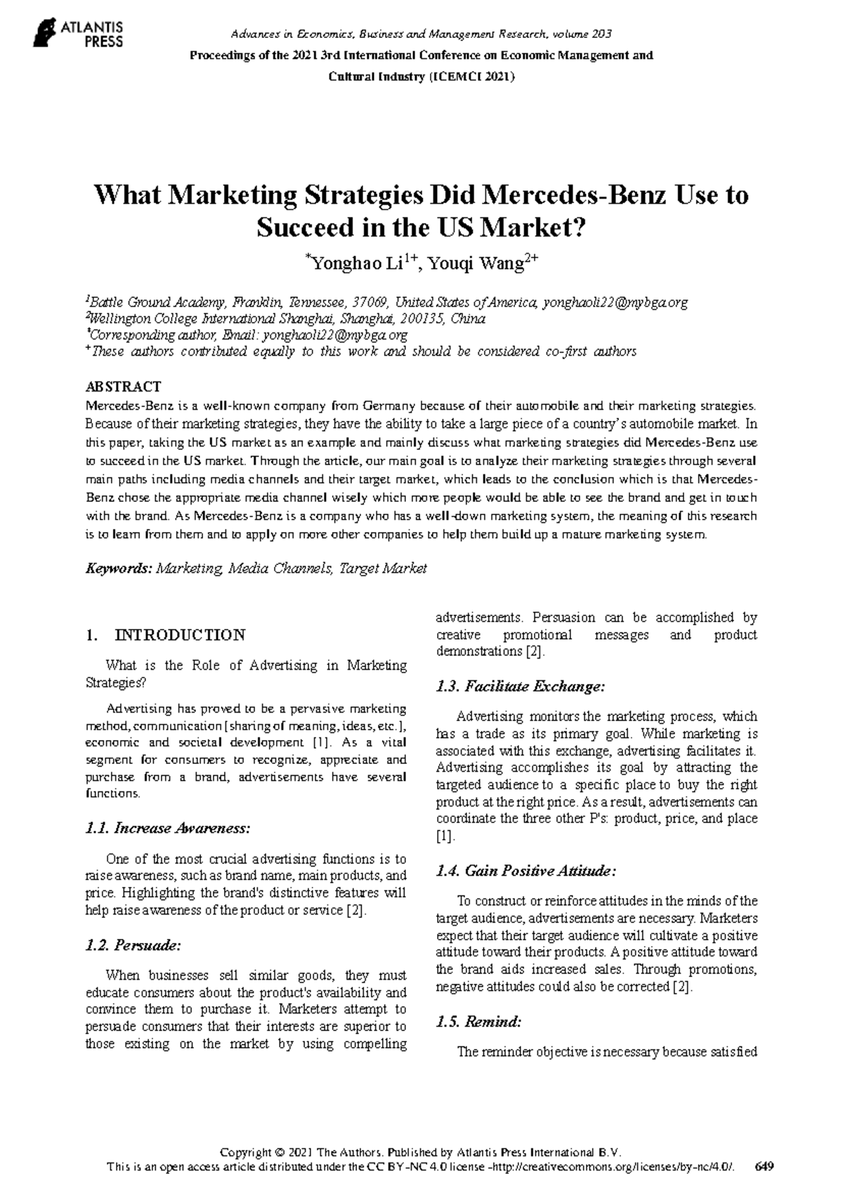 Mercedes-benz marketing strategy - What Marketing Strategies Did ...