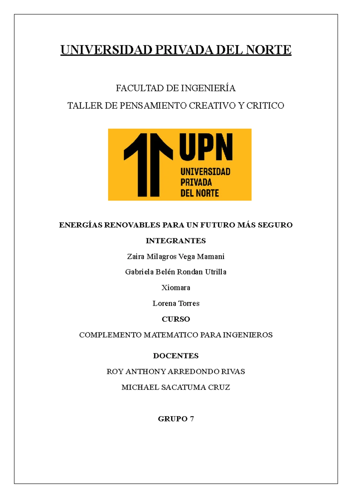 MATH.2502.T3 Propuesta de Diseño para Plaza de la Cultura Académica ...