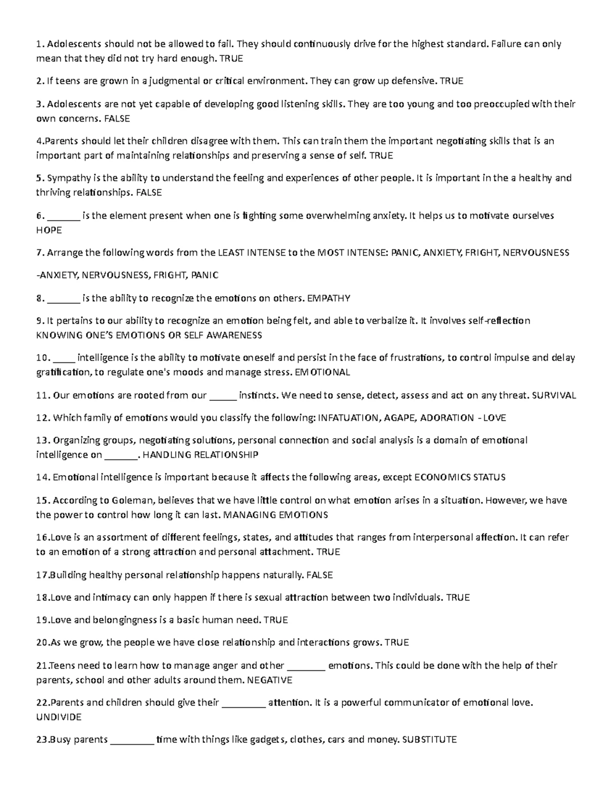 PDEV 2111 2ND Quarter EXAM - PDEV 2111 2 ND QUARTER EXAM It is an act ...