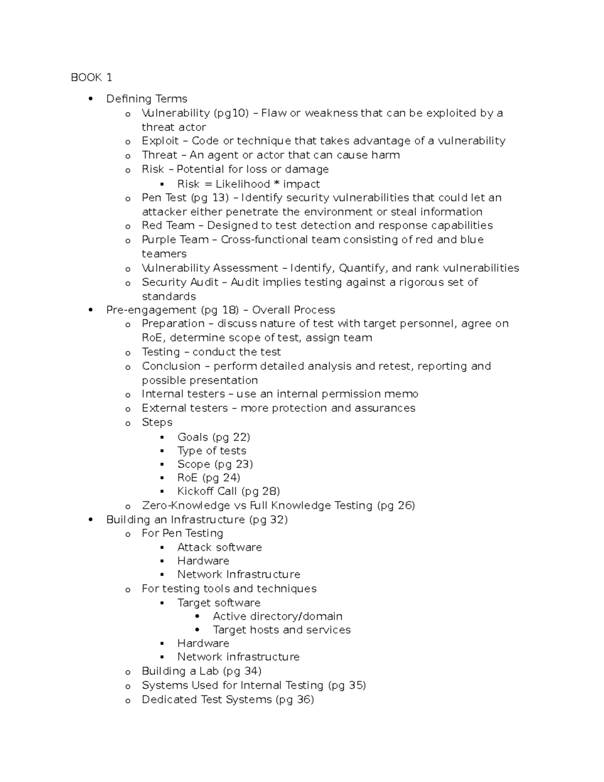 SEC560 Index - Comprehensive Study Notes for Penetration Testing - Studocu