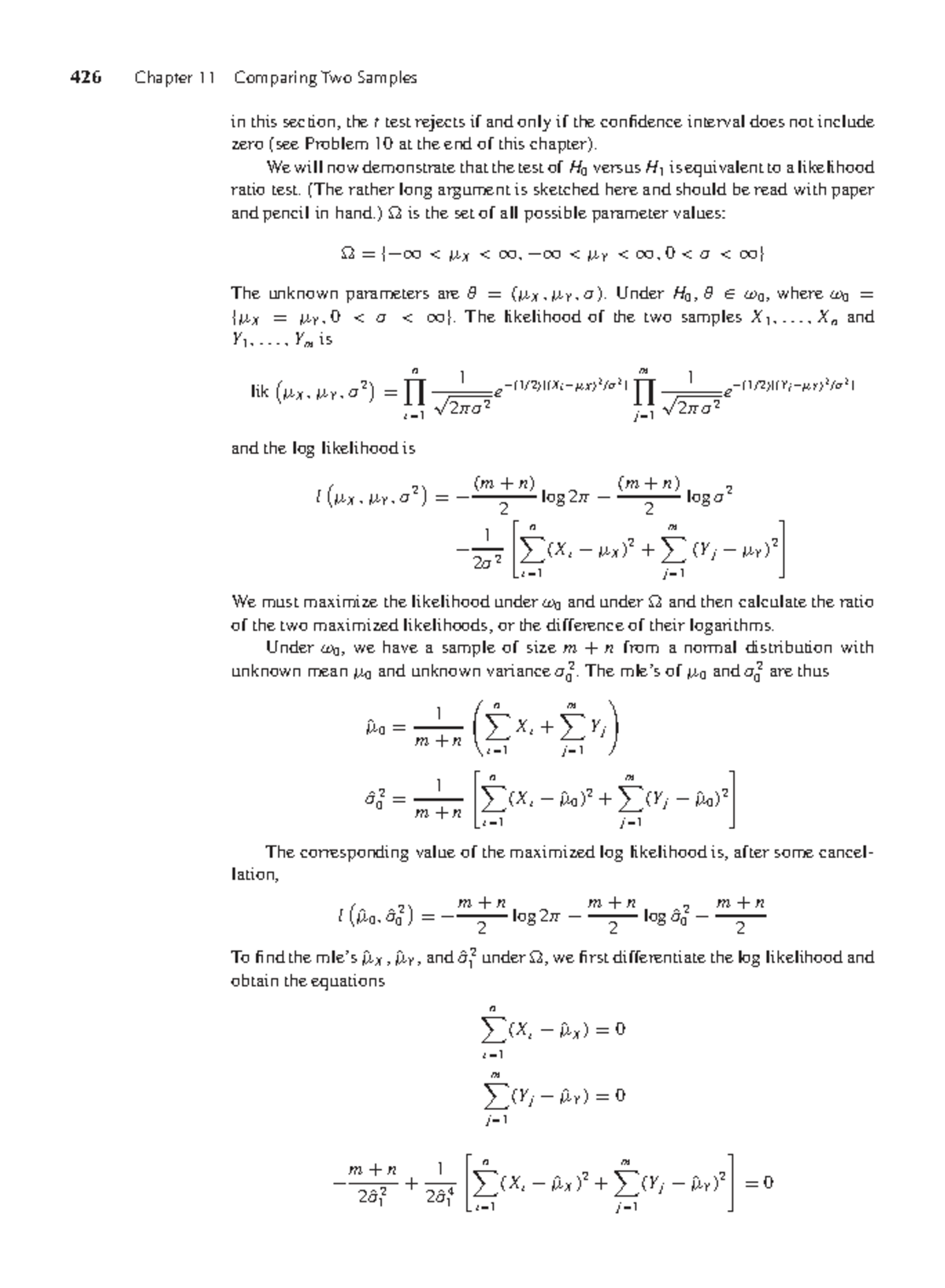 Mathematical Statisticsand Data Analysis 3ed – Part 222 - 426 Chapter ...