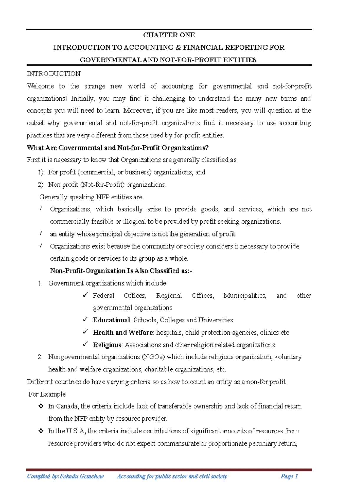 Principles of Accounting II - PRINCIPLES OF ACCOUNTING II MODULE TABLE ...