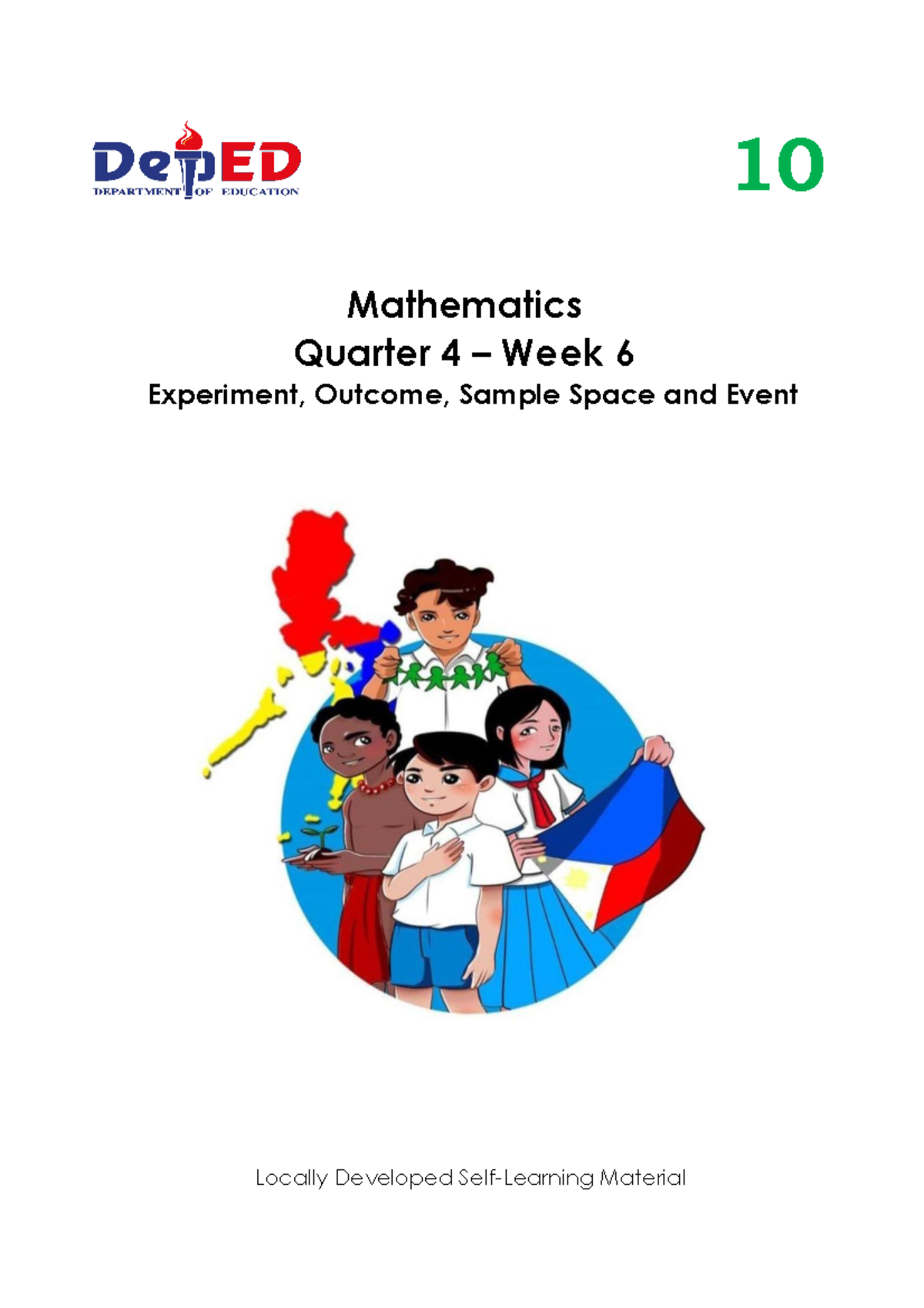 Math 8 Q4 Week 6 - Math - 10 Mathematics Quarter 4 – Week 6 Experiment ...
