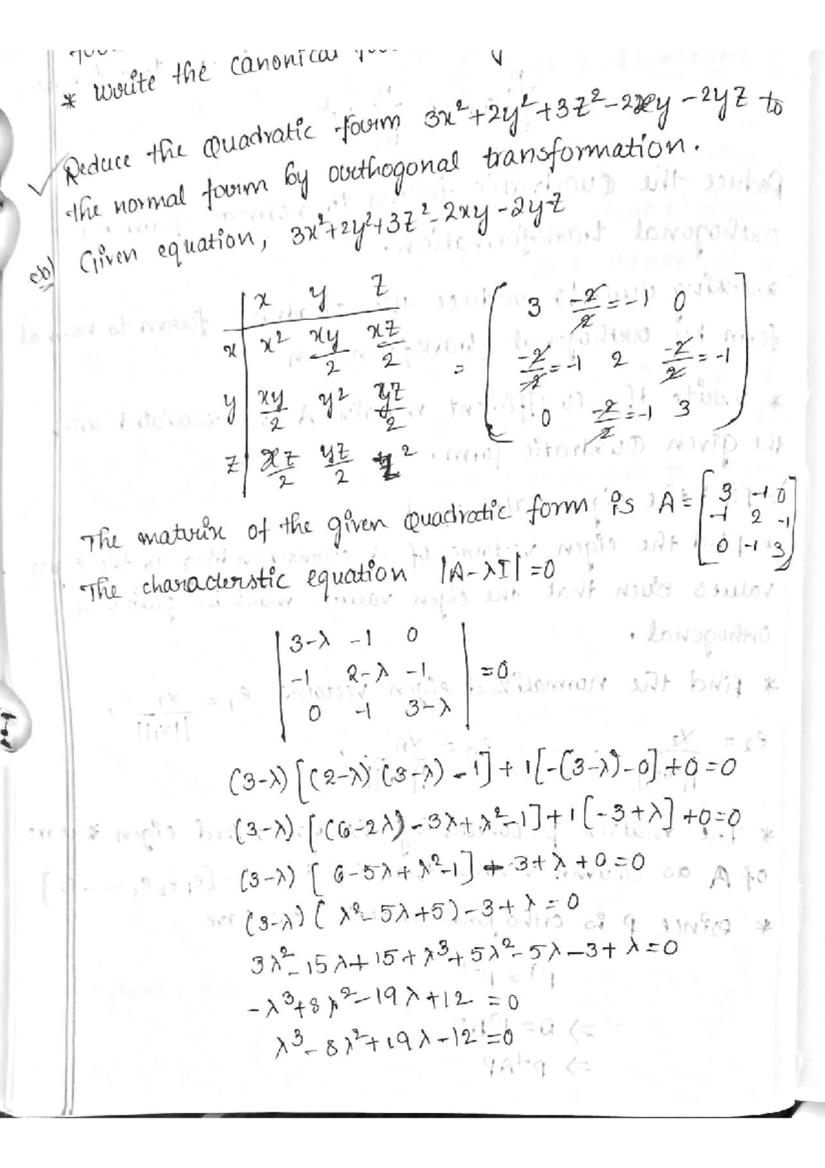 Maths Assignment 3 - Material Overview (Course Code: X52230) - Studocu