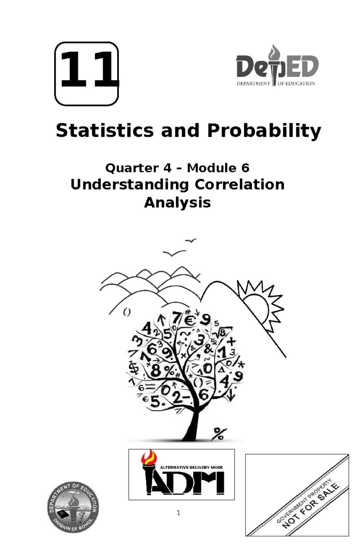Stat-Prob-11 Q4 Module 8: Regression Analysis and Predictions - Studocu