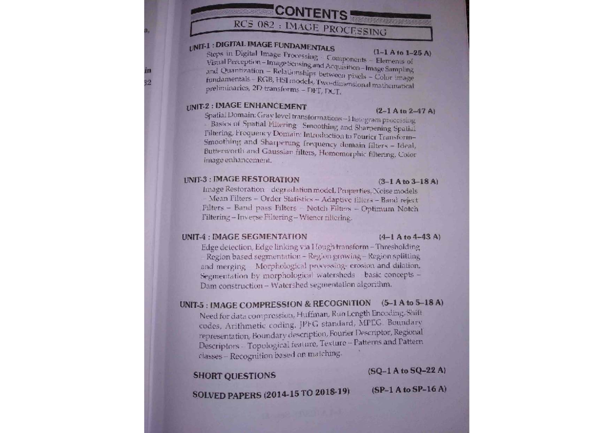 DIP2 - fffffffffffffff - Digital Image Processing - Studocu