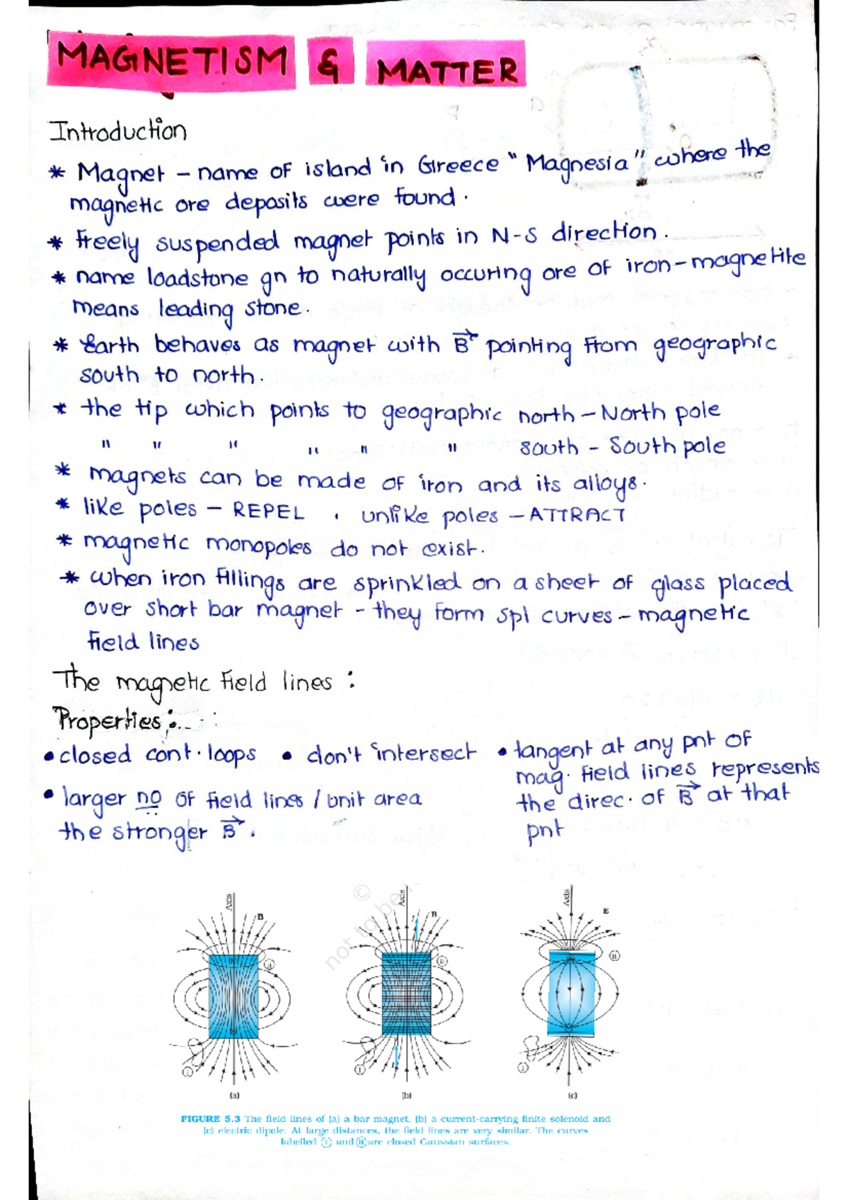 Magnetism and Matter-1 - MAGNETISM MATTER Introduction where the Magnet ...