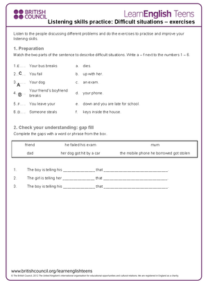 LCC111 Listening Assessment II QP SET 1 2 - UNIVERSITI TEKNOLOGI MARA ...