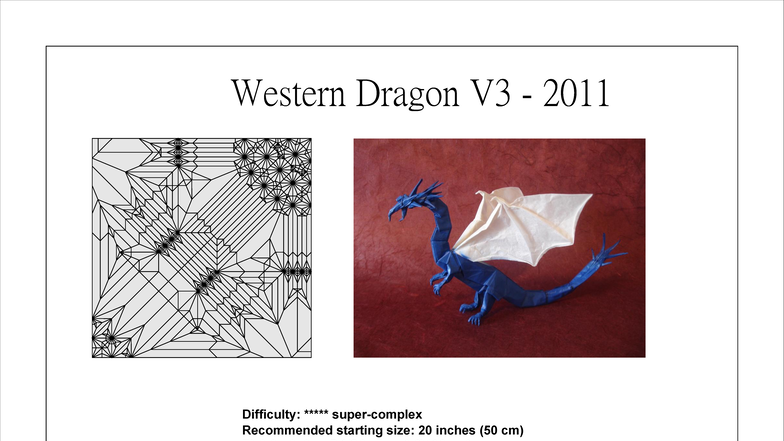 Origami Instructions for Shuki Kato's Western Dragon V3 (Toaz) - Studocu