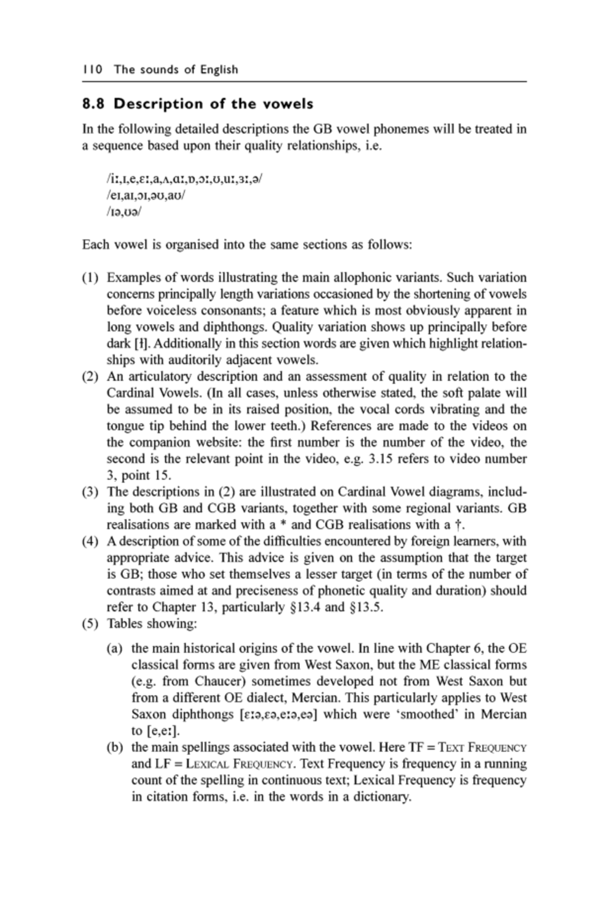 Gimson 2014 - Detailed Study of English Vowels and Their Variants - Studocu