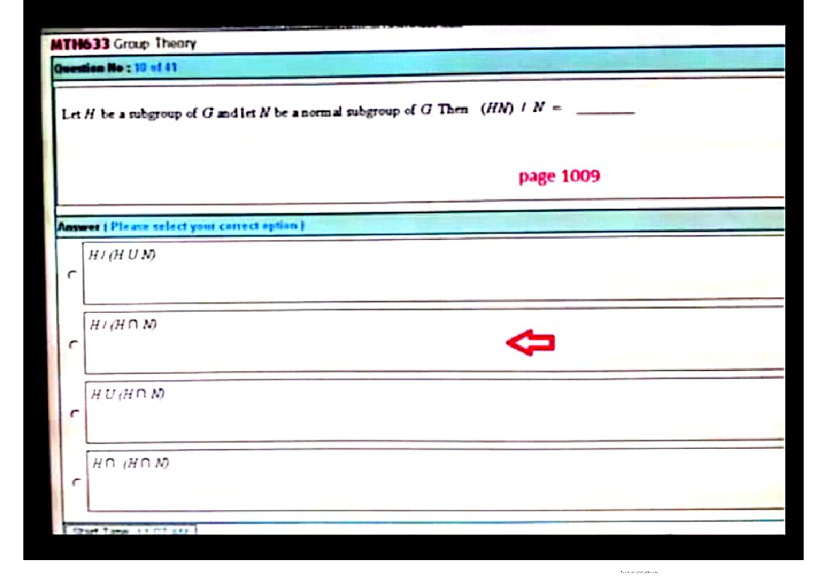 MTH633 Final Exam: Group Theory Questions and Answers - Studocu